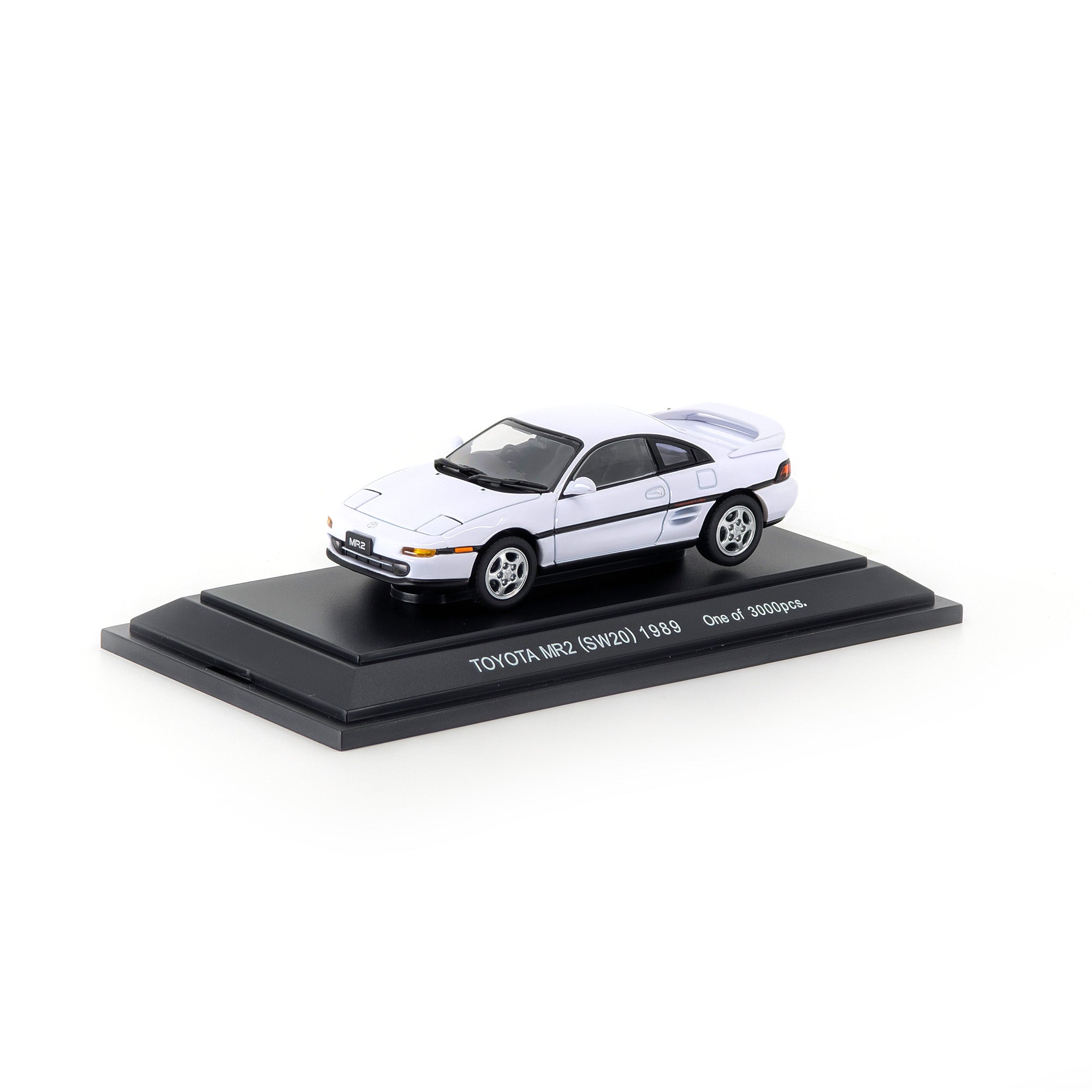 1/43 TOYOTA MR2(SW20)1989 (WHITE) – GRIDMODELS
