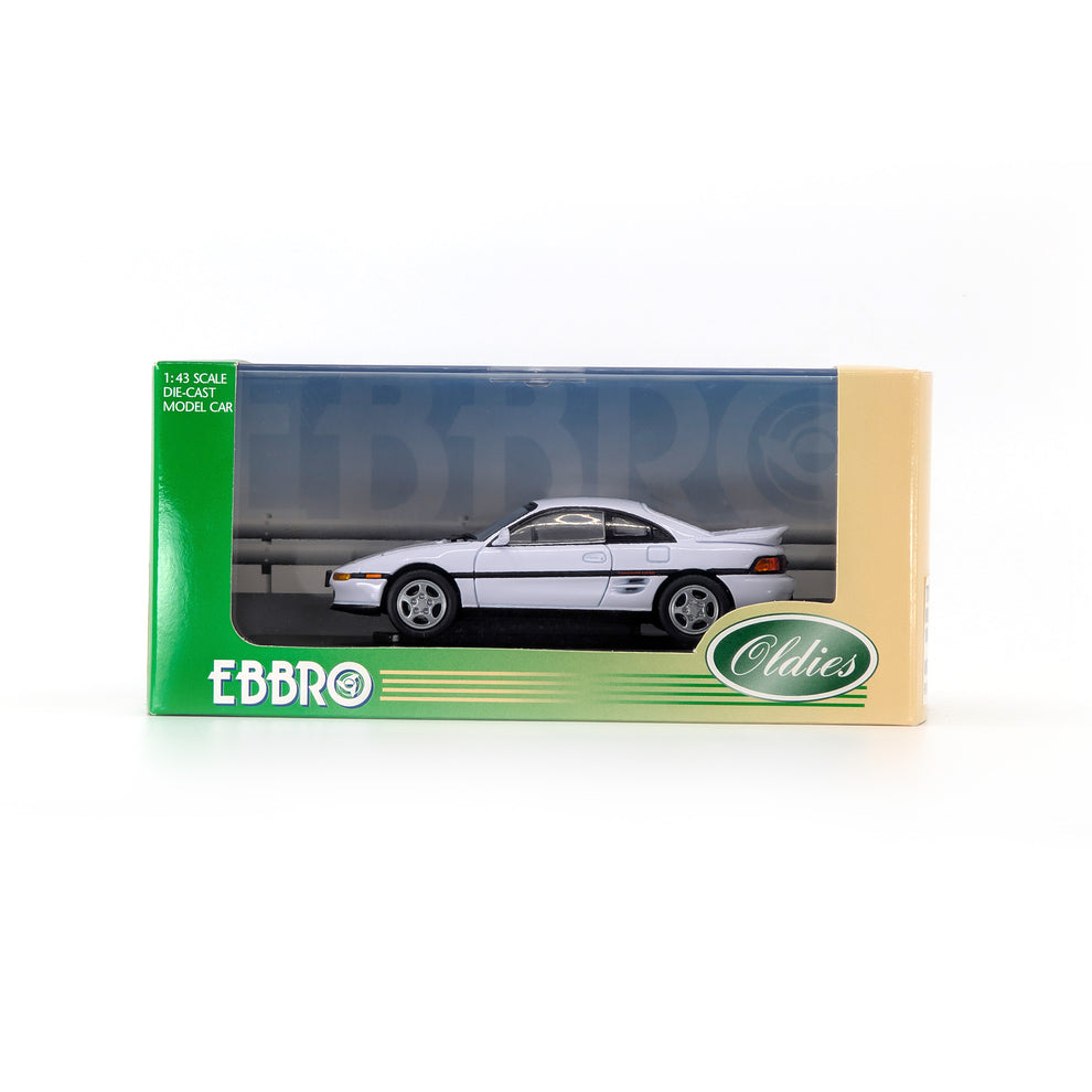 1/43 TOYOTA MR2(SW20)1989 (WHITE) – GRIDMODELS