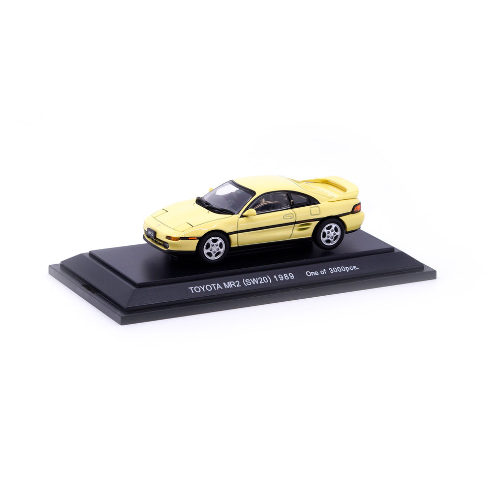 1/43 TOYOTA MR2 (SW20) 1999 (YELLOW) – GRIDMODELS
