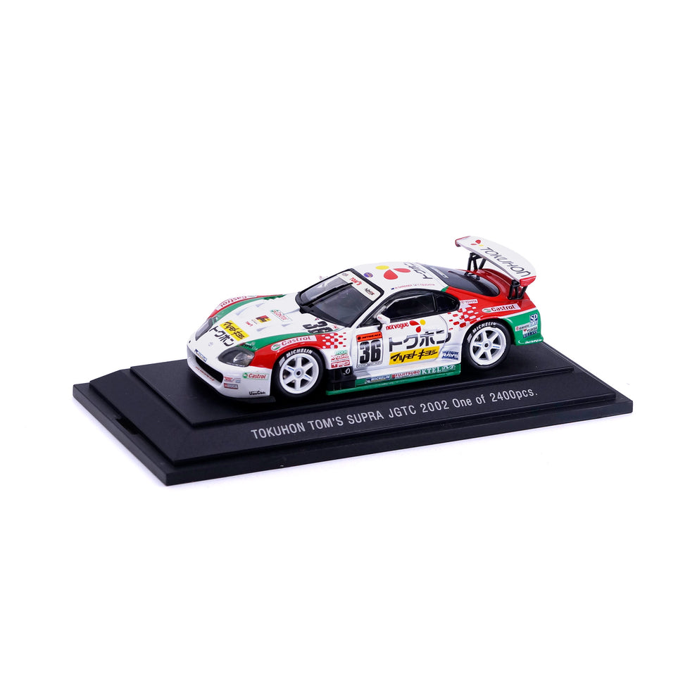 1/43 JGTC 2002 TOKUHON Tom's SUPRA (WHITE) – GRIDMODELS