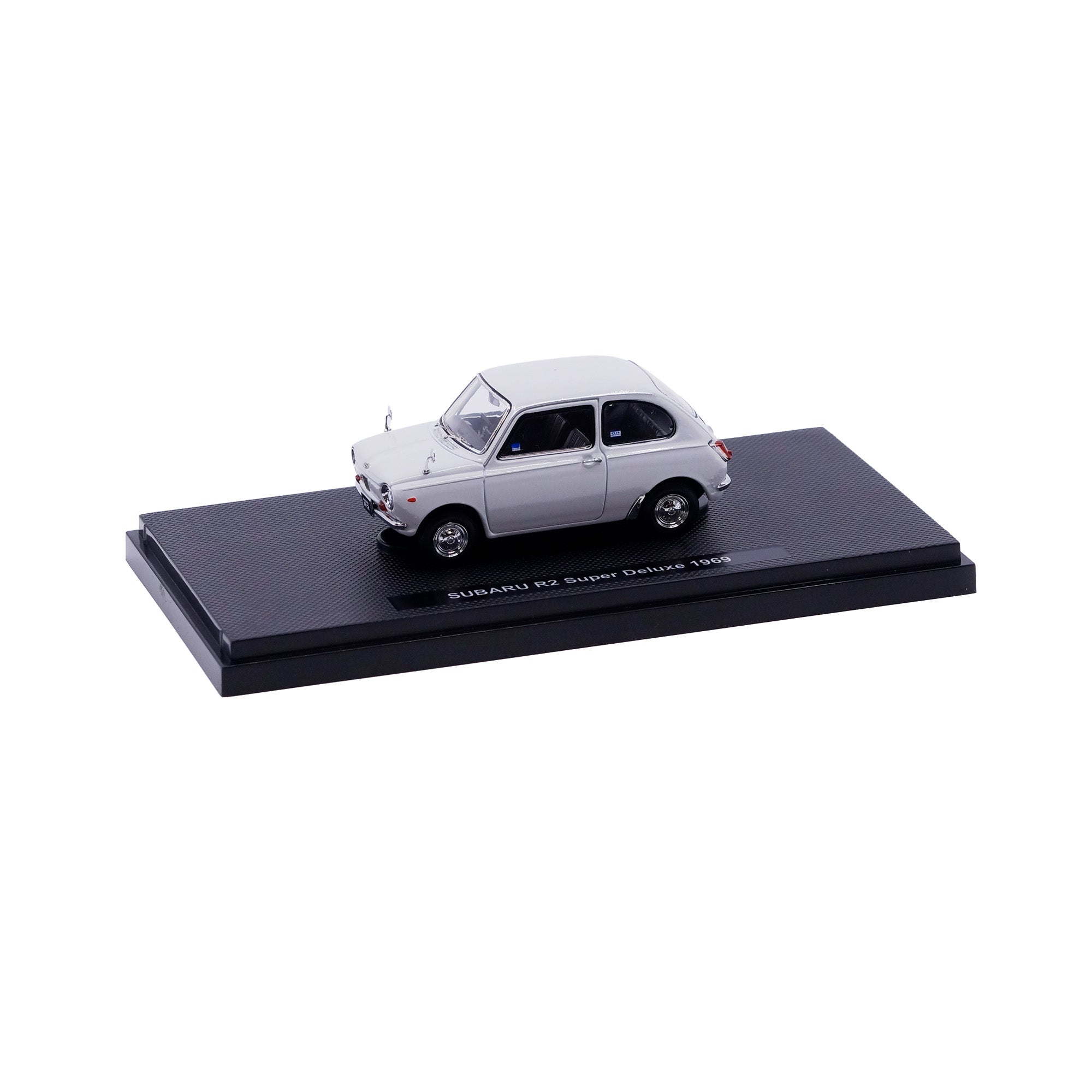 1/43 SUBARU R2 Super deluxe 1969 (WHITE) – GRIDMODELS