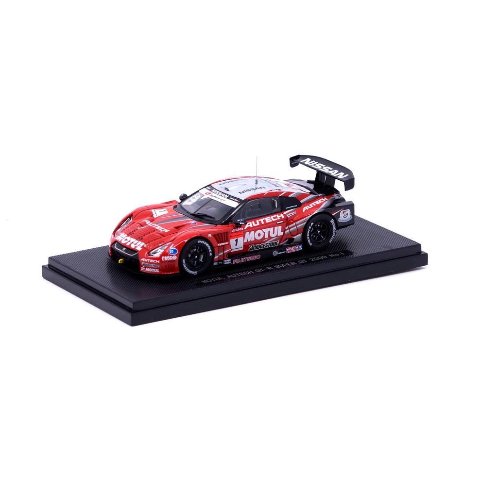 1/43 SUPER GT 500 MOTUL AUTECH GT-R (RED/SILVER) – GRIDMODELS