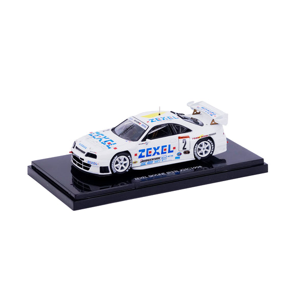 1/43 ZEXEL SKYLINE JGTC 1998 (WHITE) – GRIDMODELS