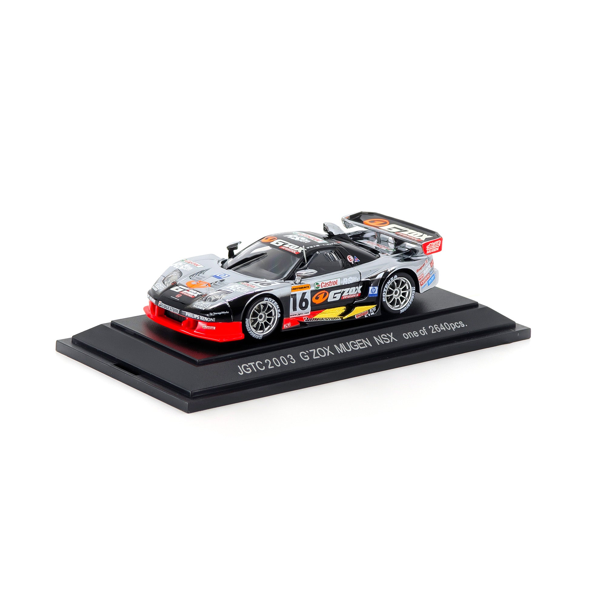 1/43 JGTC 2003 G'ZOX MUGEN NSX（BLACK） – GRIDMODELS