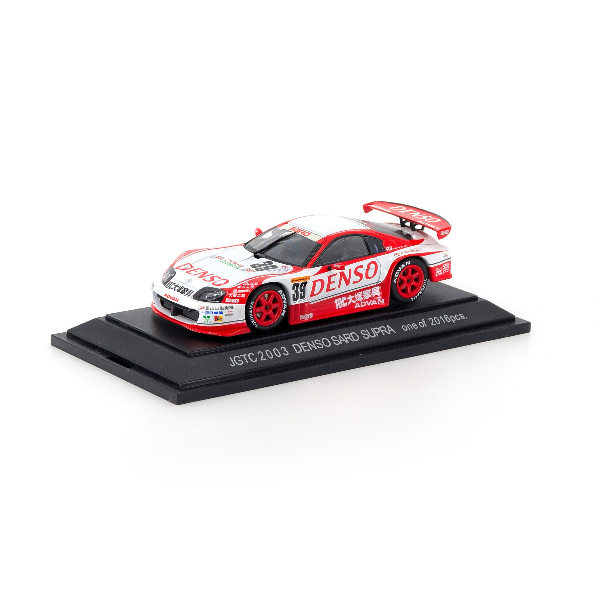 1/43 JGTC 2003 DENSO SARD SUPRA（WHITE/RED） – GRIDMODELS