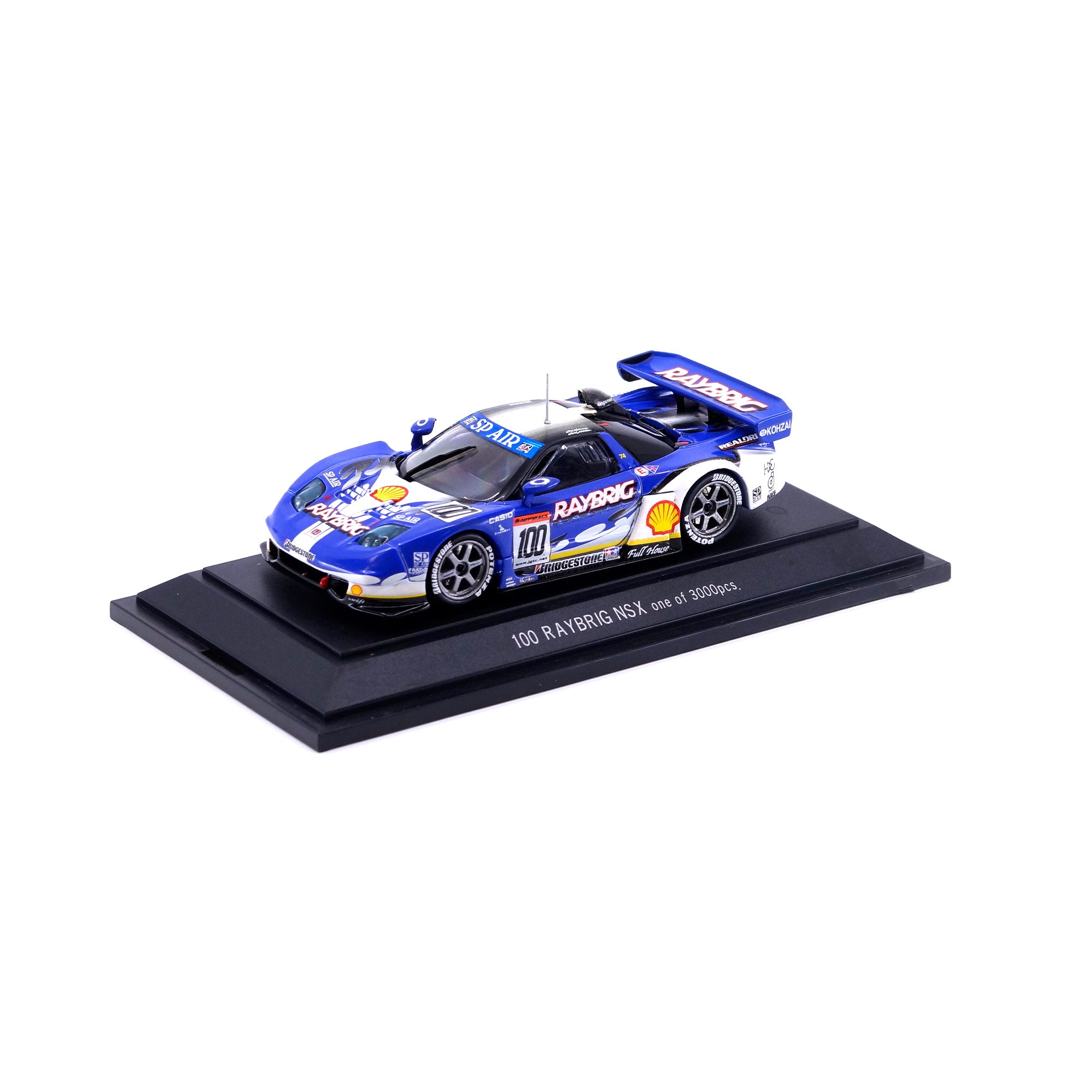 1/43 JGTC 2004 Raybrig NSX (BLUE) – GRIDMODELS