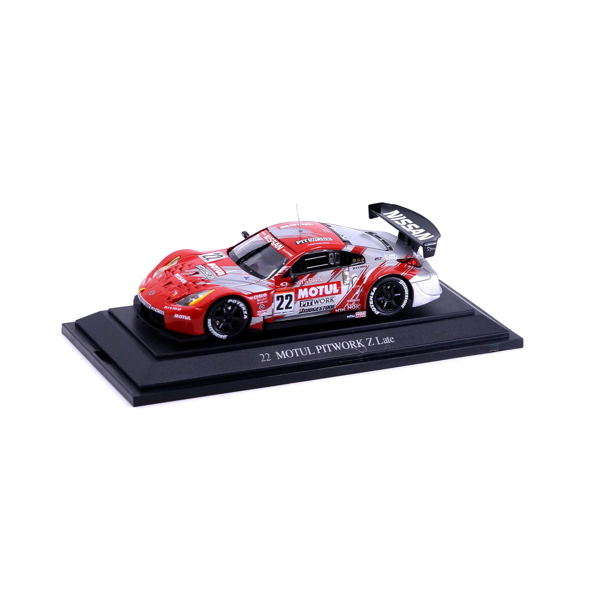 1/43 JGTC 2004 MOTUL PITWORK Z Late Type (SILVER/RED) – GRIDMODELS